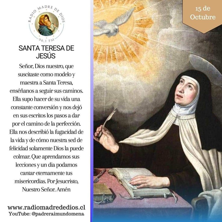St.Teresa van Avila: Deze korte gebedsmeditatie raakt precies de kern ...